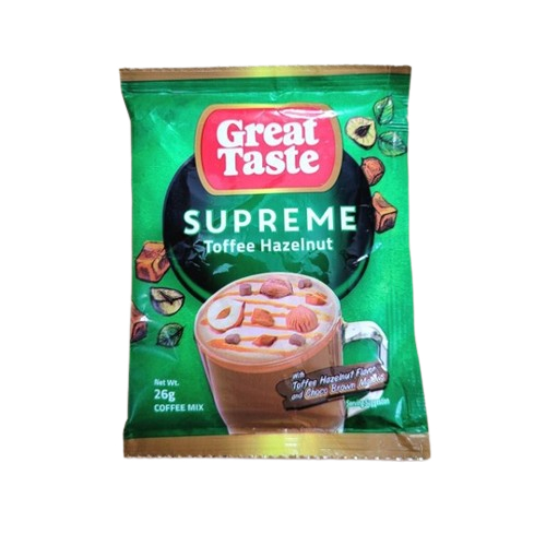 Great Taste Supreme Toffee Hazelnut (26g) | Shopee Philippines