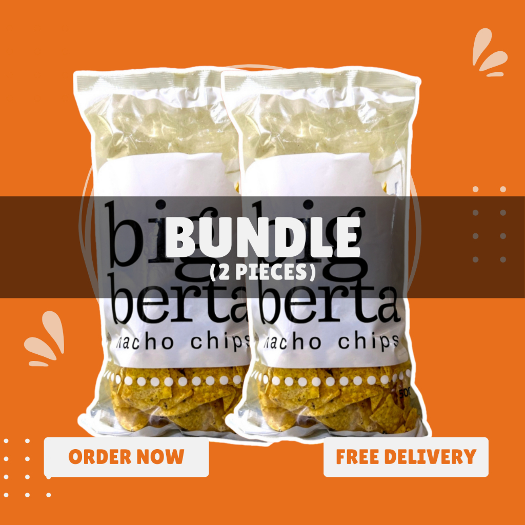 BUNDLE! BIG BERTA/BIG BITE NACHO CHIPS (500 GRAMS) | Shopee Philippines
