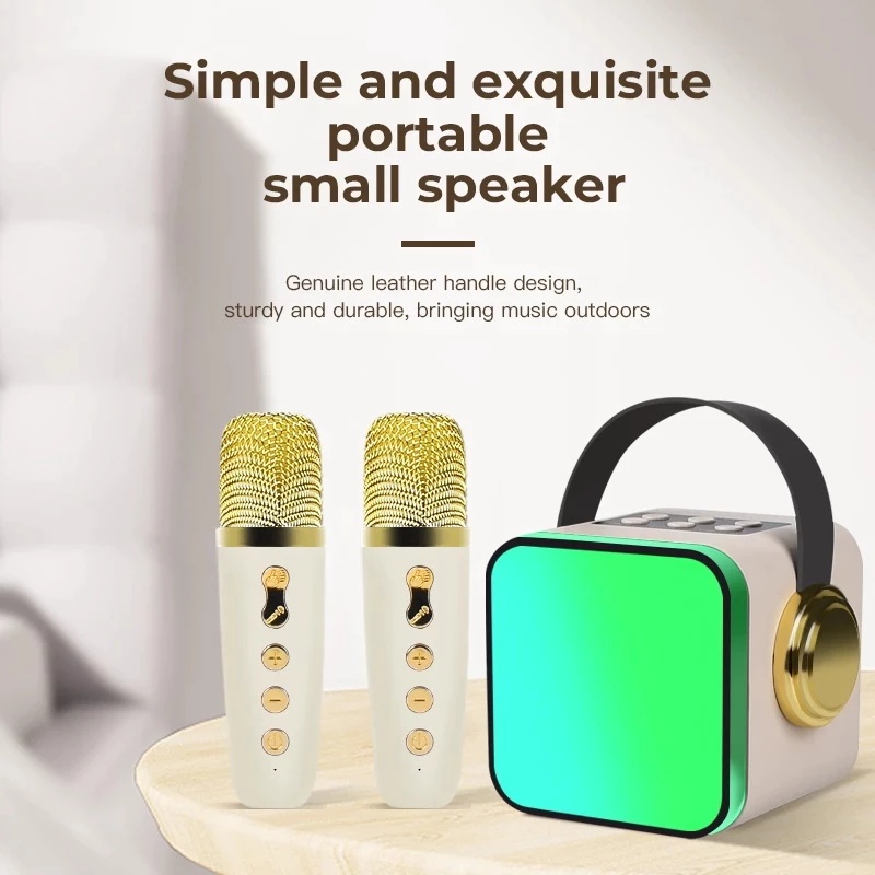 ZX03 Bluetooth Mini Microphone Speaker Portable Wireless Karaoke Home ...