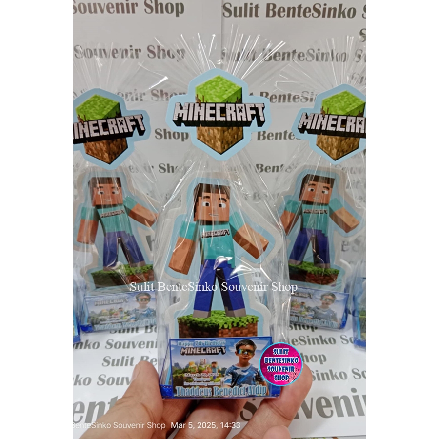 MineCraft Souvenir with Minimum Order ( Birthday and Christening ...