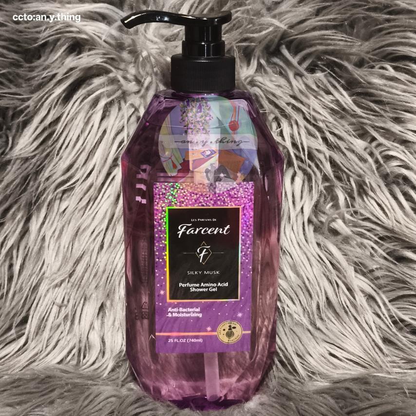 FARCENT-PERFUME AMINO ACID SHOWER GEL (SILKY MUSK SCENT) 740ML | Shopee ...