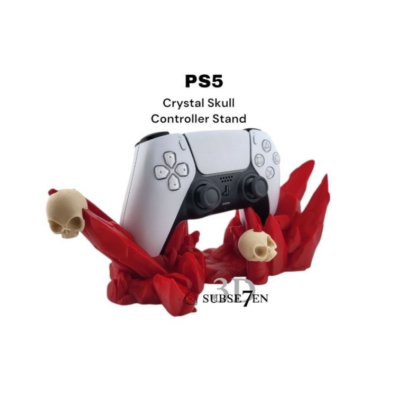 Crystal Skull Controller Stand PS5 Gaming Accessories 3d Printed ...
