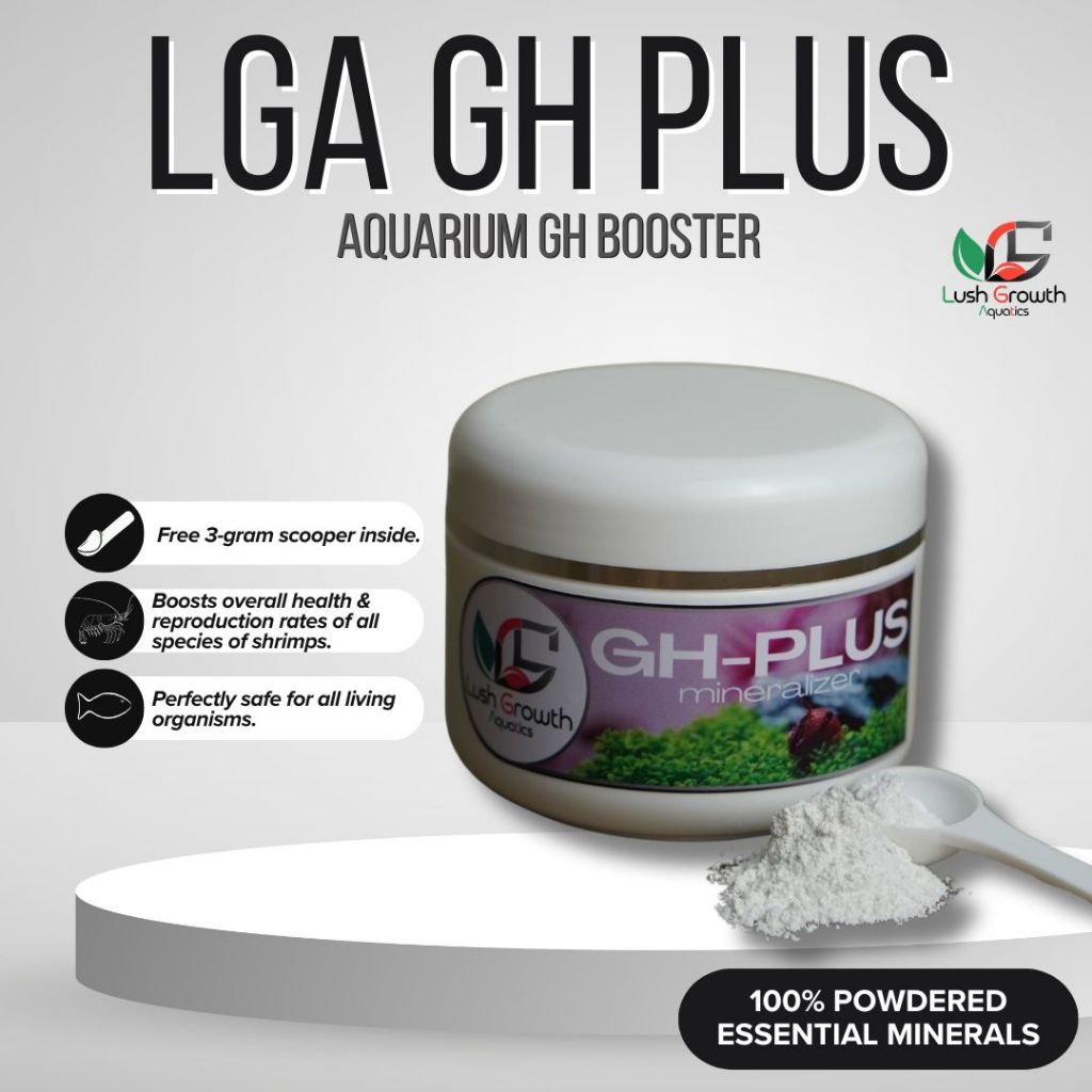 Aquarium GH Booster | LGA GH-PLUS mineralizer (250g) | Shopee Philippines