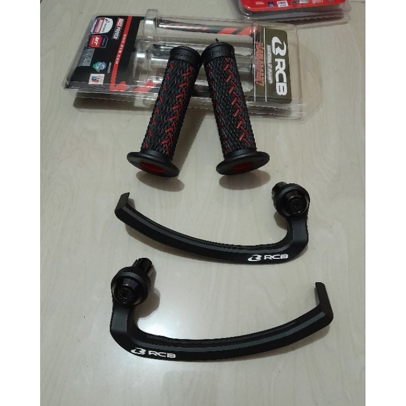 RCB NAGAMAKI HANDLEGRIP/RCB LEVERGUARD SET UNIVERSAL (ORIGINAL RCB ...