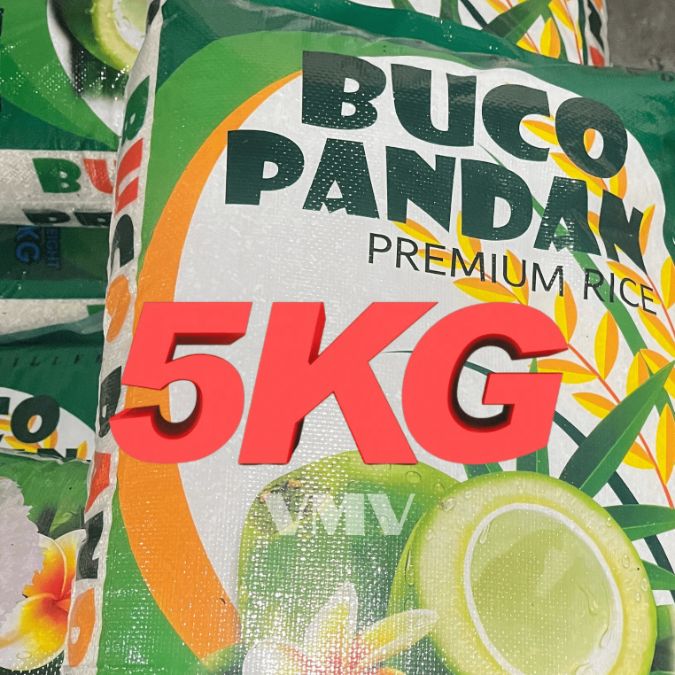 5kg Buco Pandan Premium Rice Bigas REPACKED | Shopee Philippines