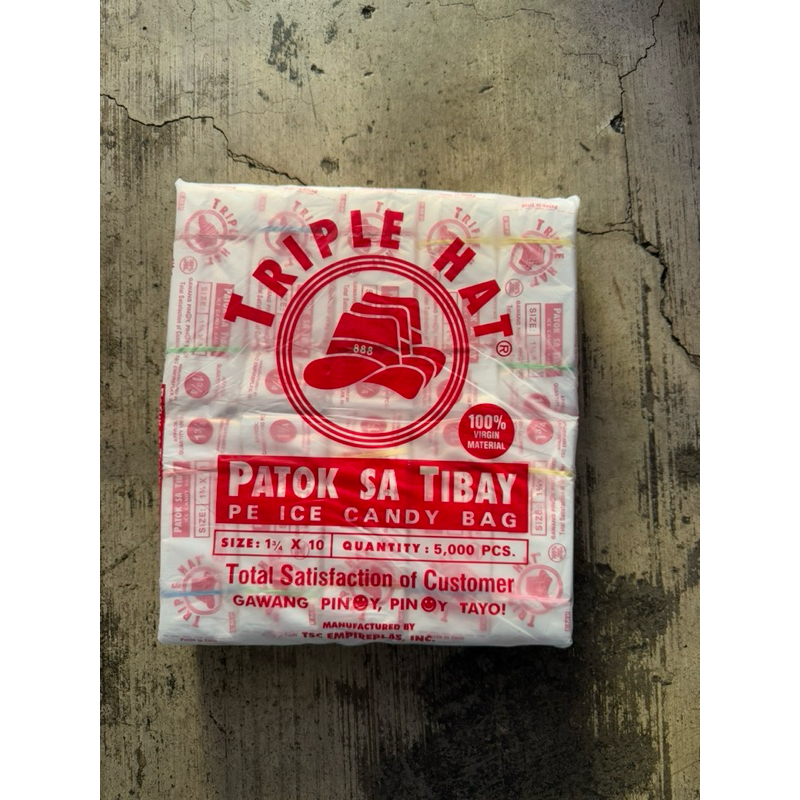 1 3/4 x 10 That Patok sa Tibay / Ice Candy Wrapper | Shopee Philippines