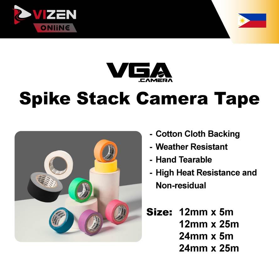 VGA Spike Stack Camera Tape | Shopee Philippines
