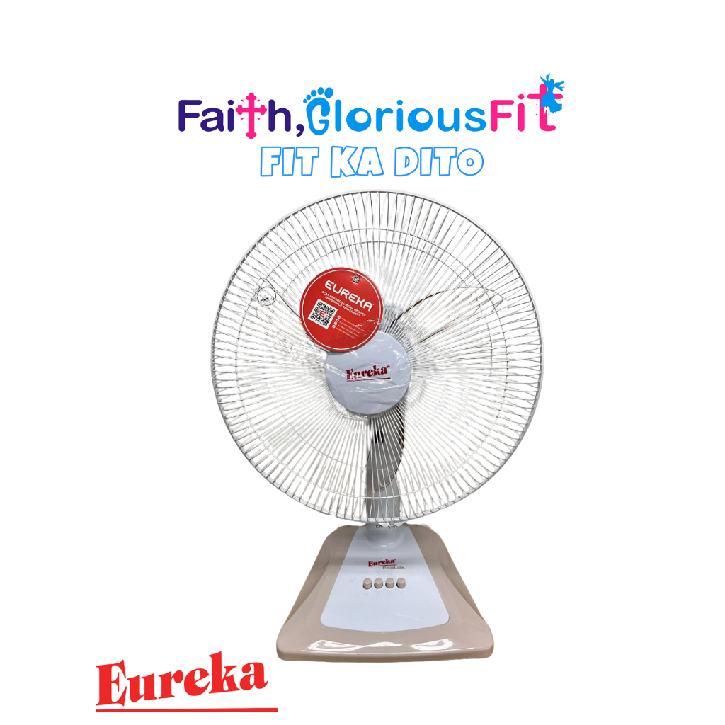 EUREKA EDF-16 ECOLUX DESK FAN 16 INCHES | Shopee Philippines