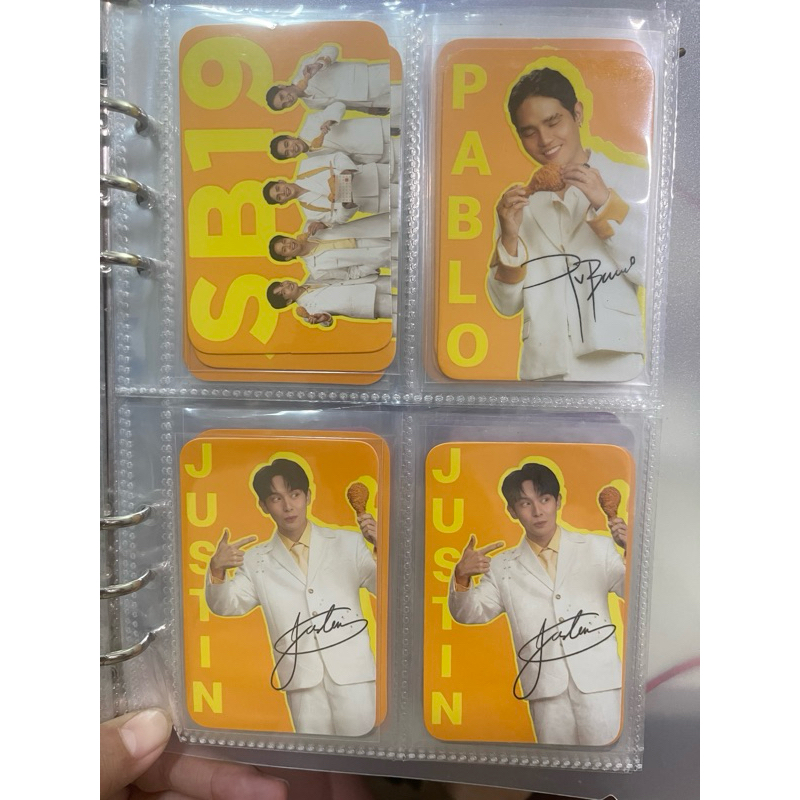 Official SB19 Mcdo Photocards | Shopee Philippines