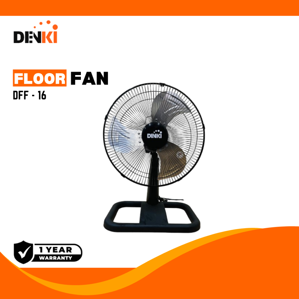 Metal Blade Floor Fan 16" | Shopee Philippines