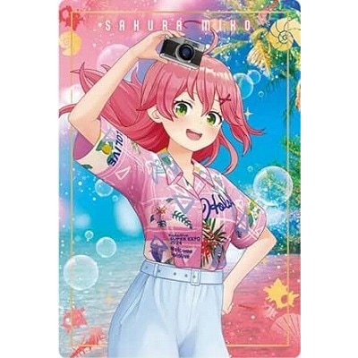 [hololive] SUPER EXPO 2024 Vol.2 #04 Sakura Miko (Card) | Shopee ...