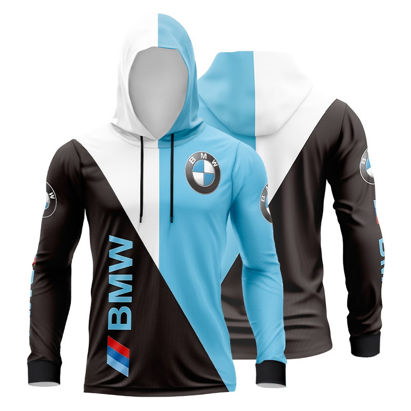 Warmer Long Sleeve Jersey with hoodie Motor for men Motorcycle T-shirt Full Sublimation | Shopee ...