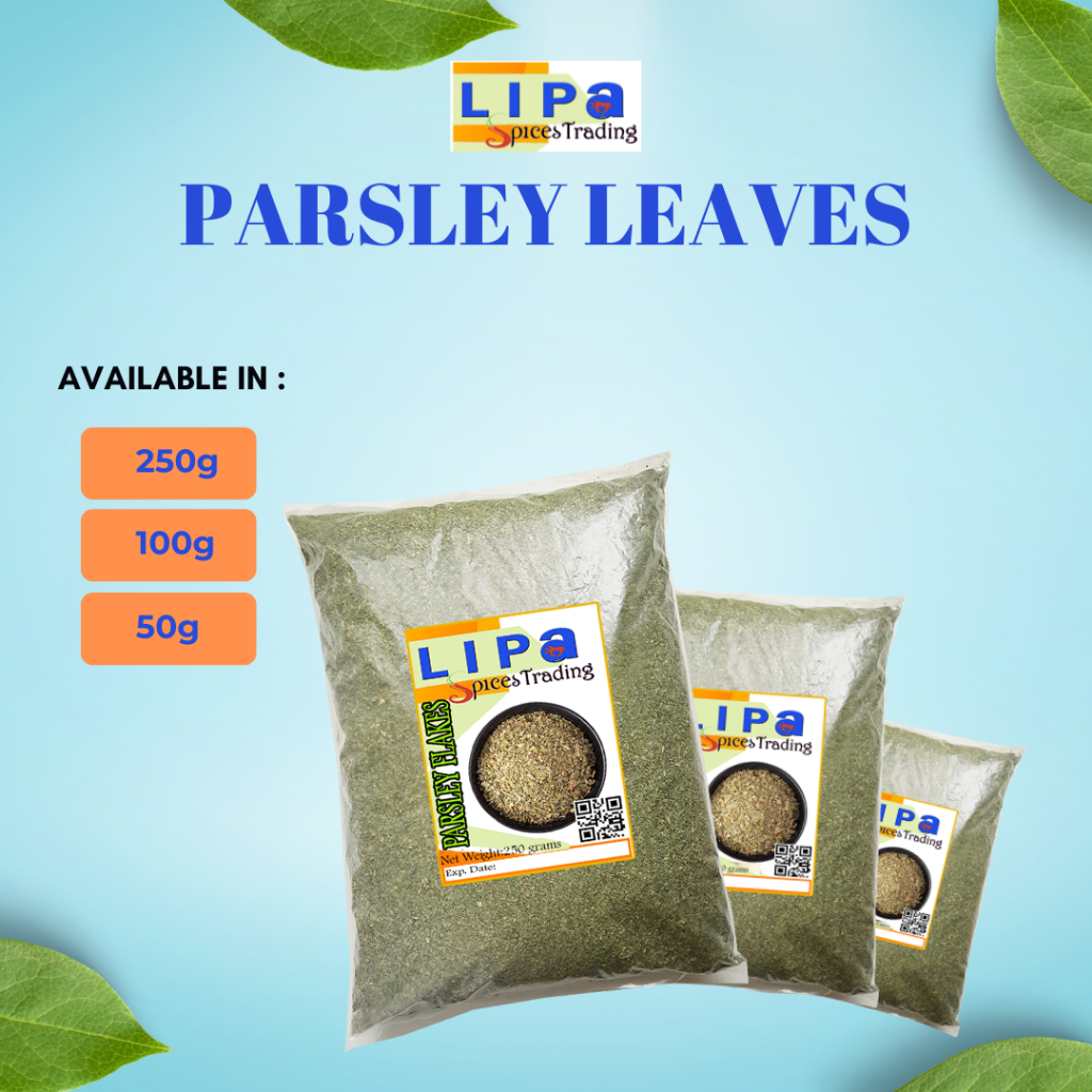 Lipa Spices Trading Parsley Leaves/Flakes 250 Grams | 100 Grams | 50 ...