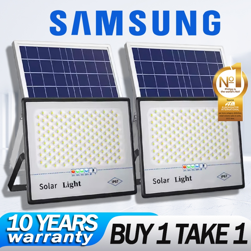 SAMSUNG Solar light outdoor waterproof IP67 Solar Flood Light solar ...