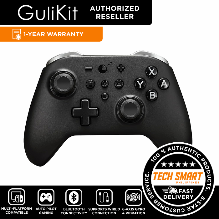 GuliKit KK2 T Wireless Switch Game Controller, Anti-Drift TMR Magnetic ...