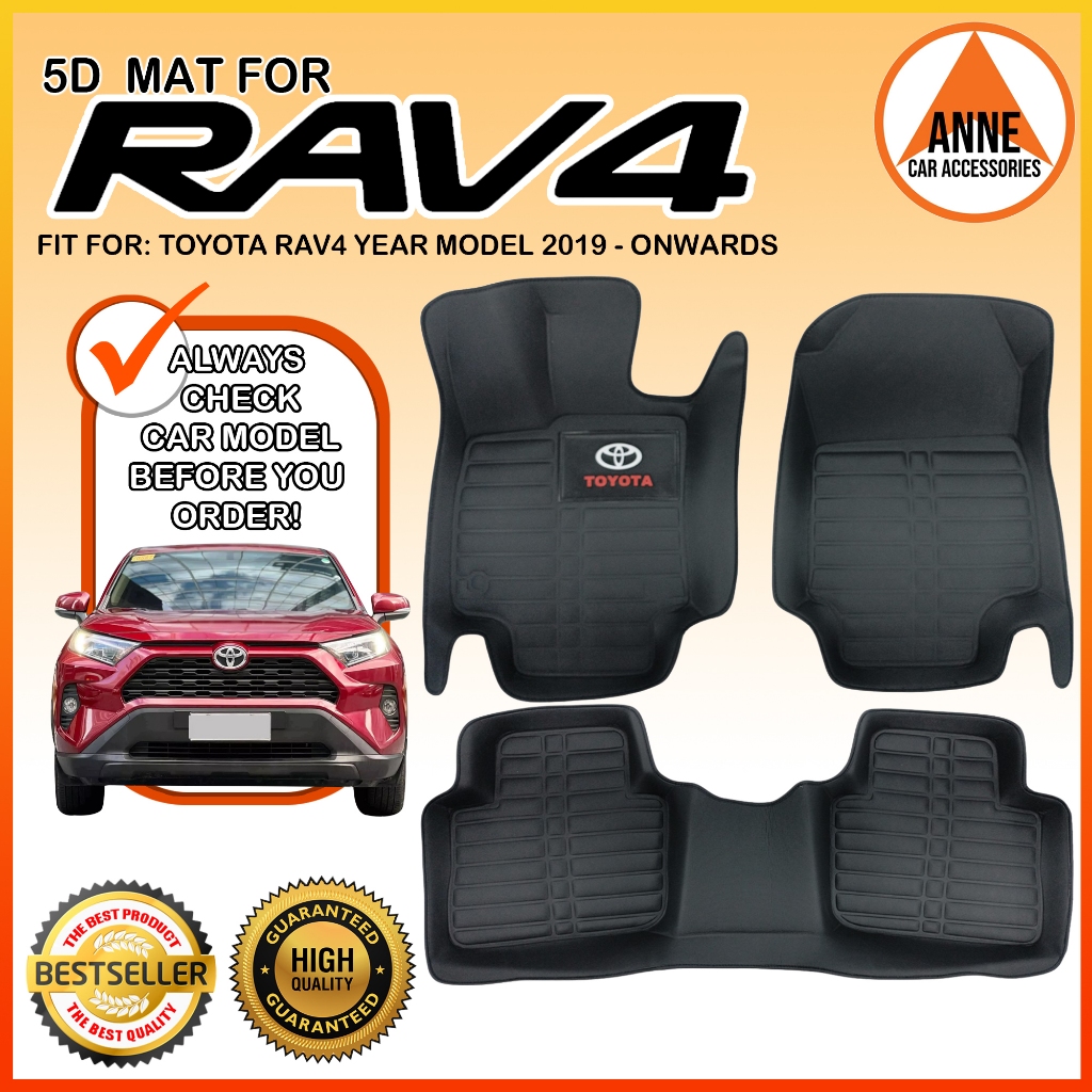 TPE / 5D Car Deep Dish Matting for Toyota Rav4 2013 - 2018 / 2019 ...