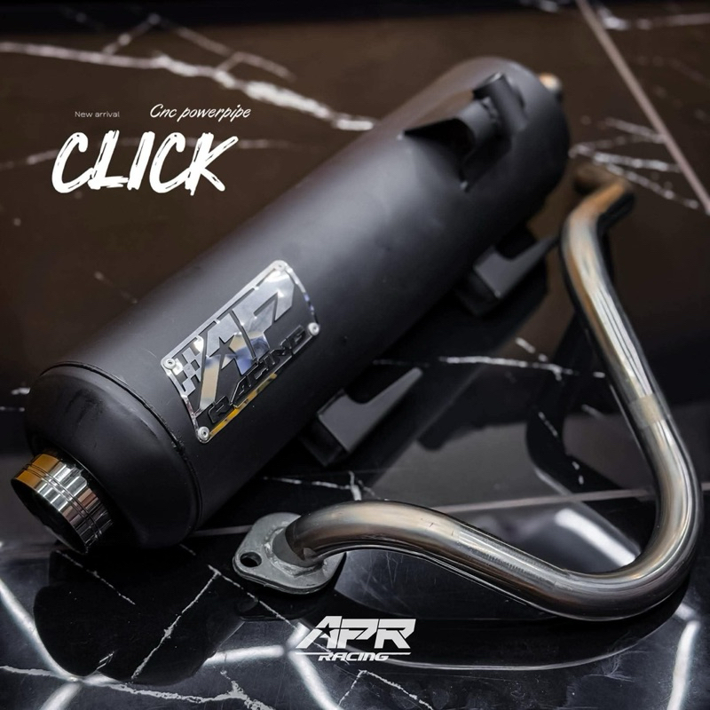 APR RACING POWERPIPE STREETLEGAL, CNC EMBLEM & SILVER TIP | Shopee ...