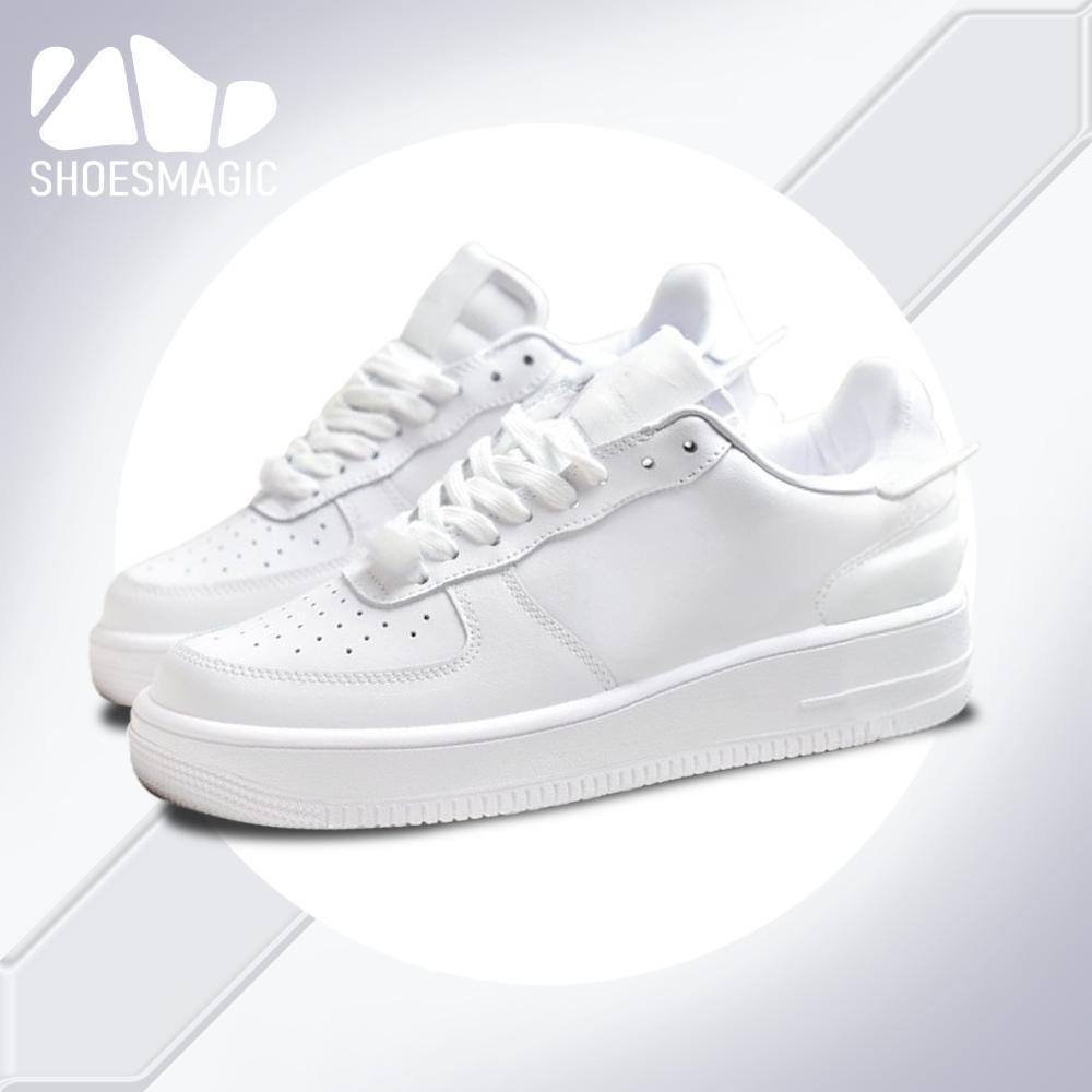 low"Triple White"Class Sneakers BoardShoes OEM Quality with Box ...