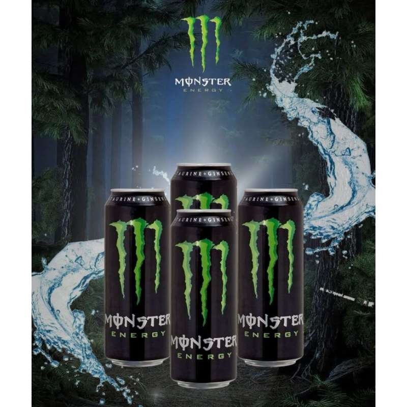 Monster Energy Drink - 4 Packs Original Green - 355ML | Shopee Philippines