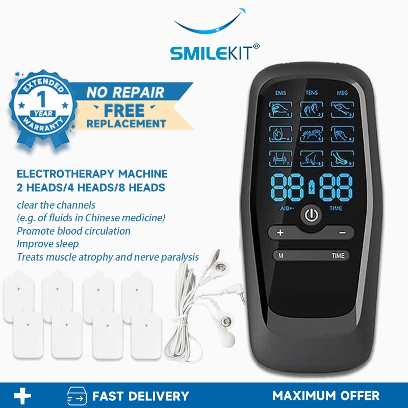 TENS Massager Rechargeable Electric Therapy Machine For Stroke Patient ...