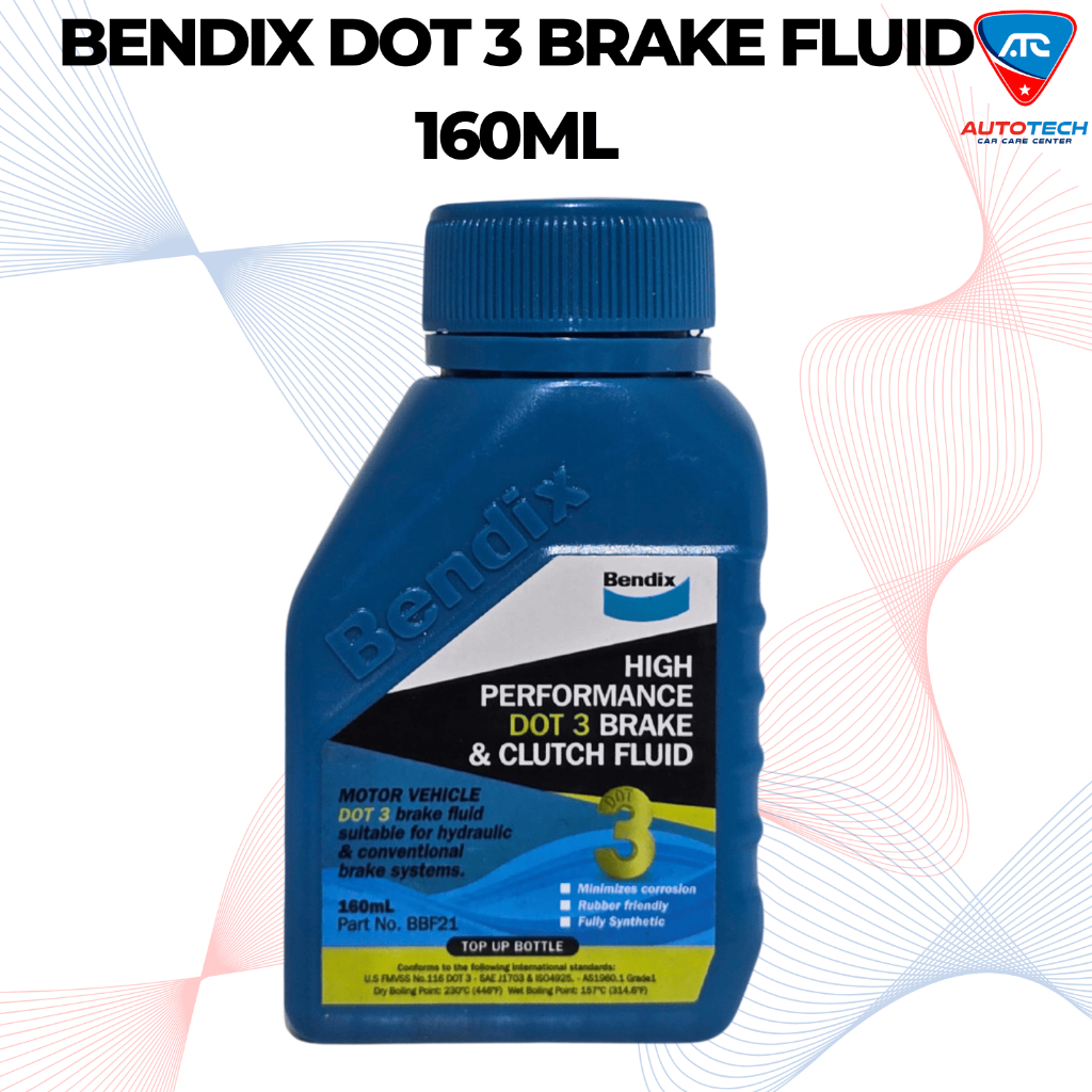 BENDIX BRAKE FLUID DOT 3 160ML | Shopee Philippines