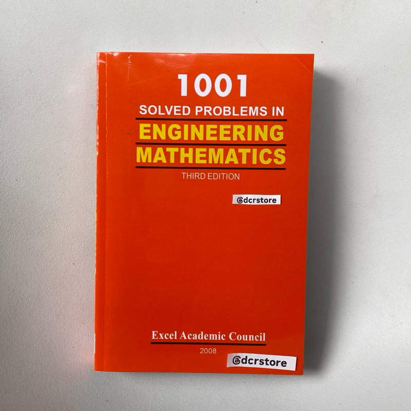 1001 Solved Problems in Engineering Mathematics Third Edition | Shopee Philippines