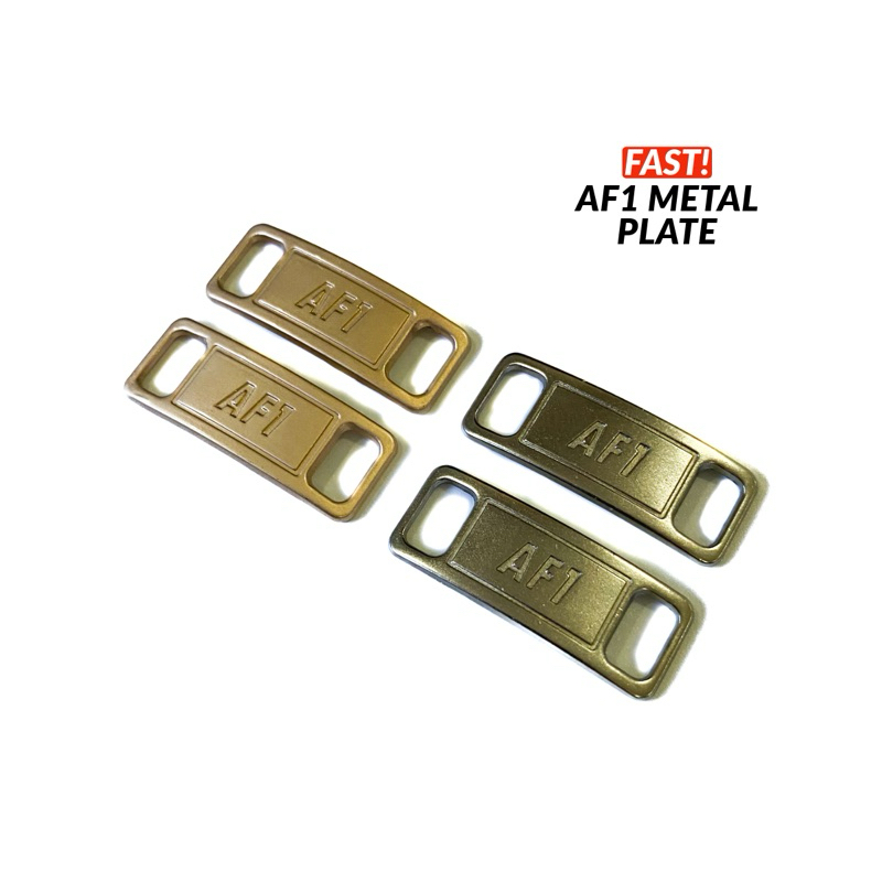 LAZE.PH AF1 metal plate 2pcs/1pair | Shopee Philippines