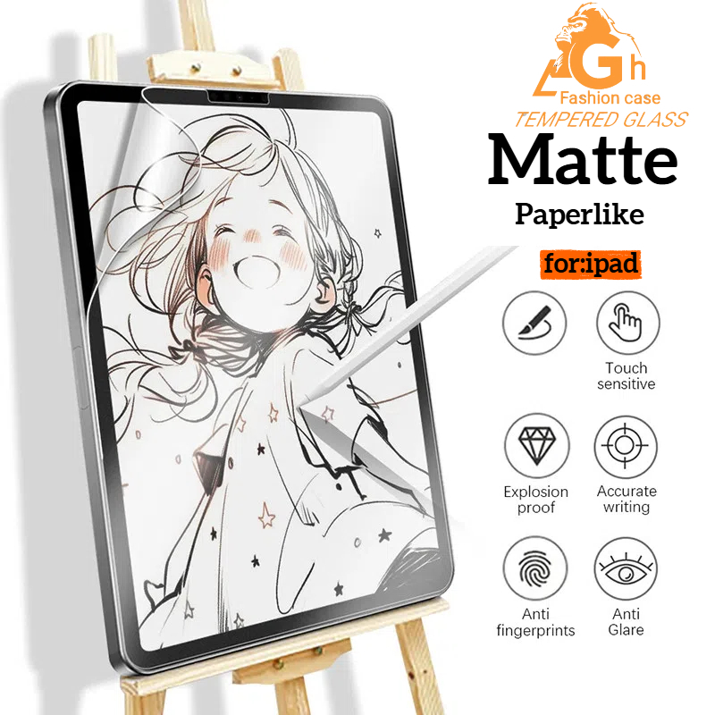 Paper Like Matte Screen Protector for iPad mini 3 4 5 6 7 iPad Pro 11 ...