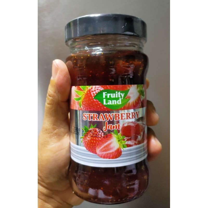 Fruity Land Strawberry Jam Spread 360g | Shopee Philippines