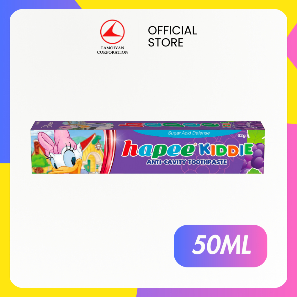 Hapee Kiddie Juicy Grapes Toothpaste 50mL | Shopee Philippines