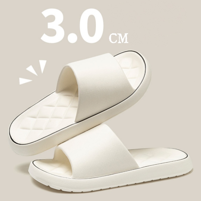 EVA Slippers Thick soled non slip soft soled home outdoor shoes ...