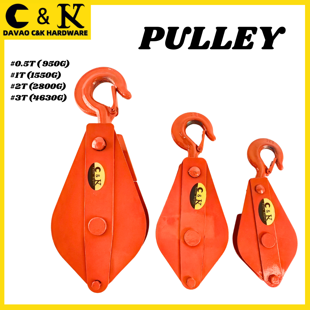 [CK15-19] Heavy-Duty Industrial Multi-Sheave Lifting Pulley Block with ...