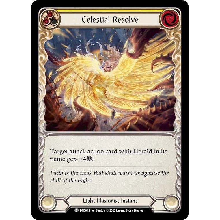 Celestial Resolve (Yellow) (Foil) - Dusk till Dawn (DTD) | Shopee ...