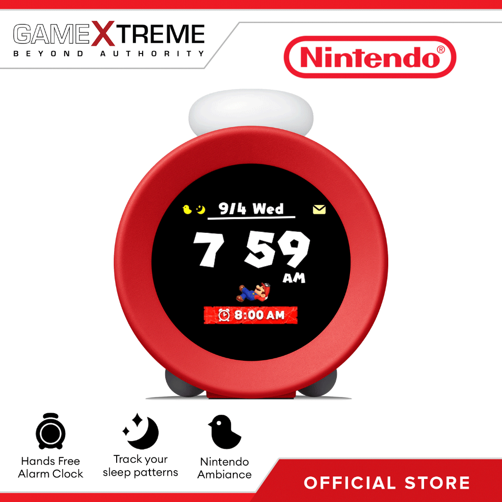 NINTENDO SOUND CLOCK ALARMO | Shopee Philippines