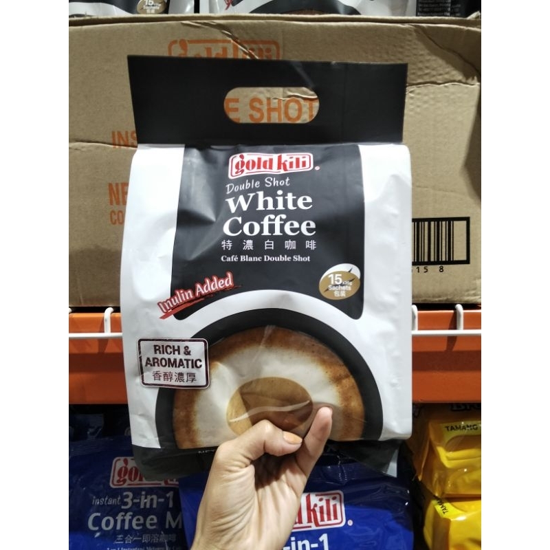 Gold Kili Double Shot Instant White Coffee 15/35g | Shopee Philippines