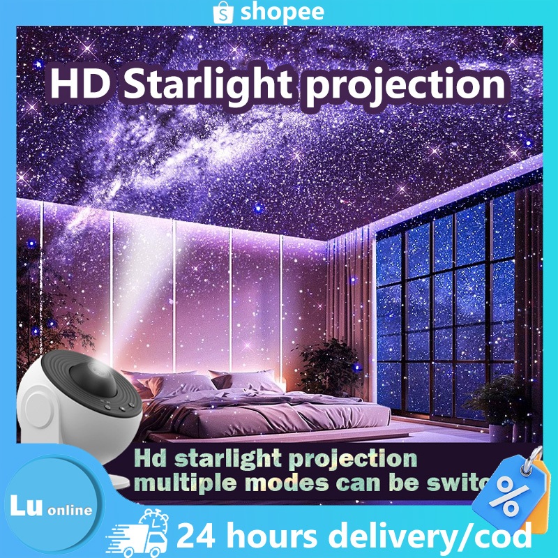 【COD】12 in 1 Planetarium Projector Starry HD Star Aurora Projection ...