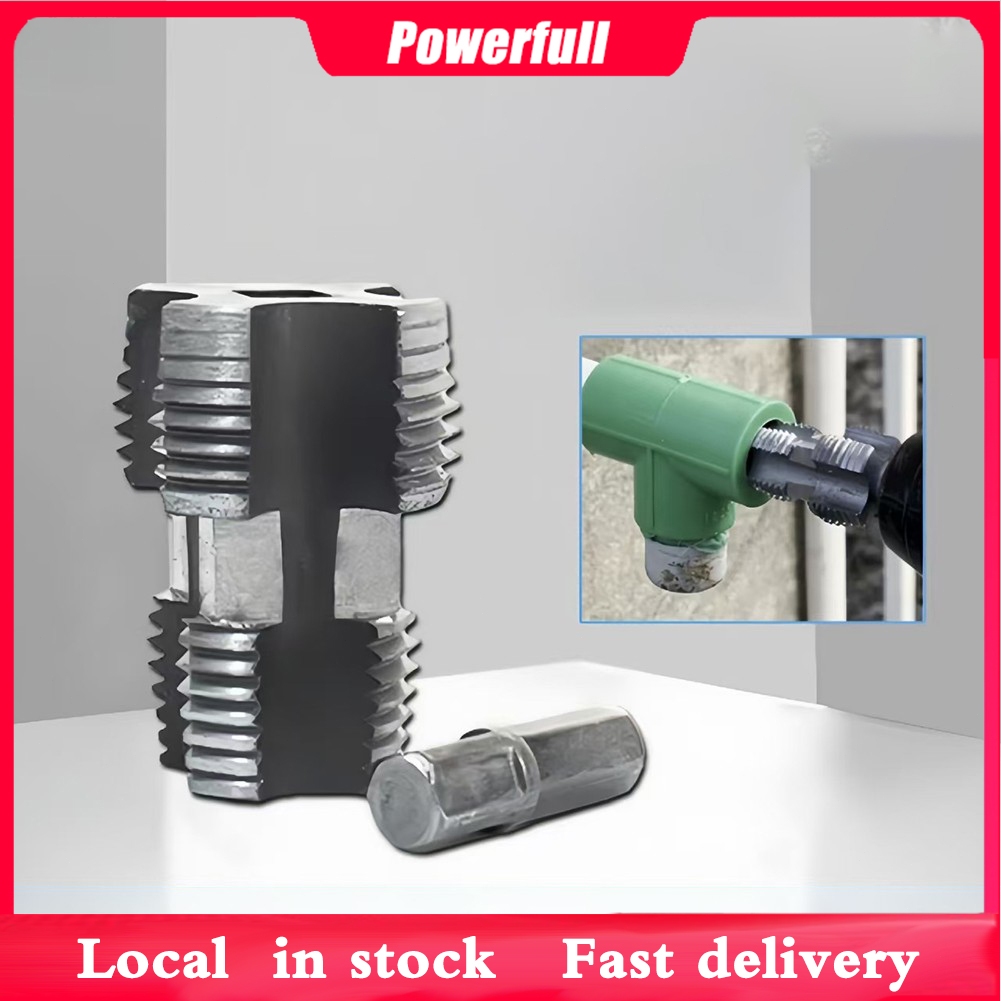 Pipe Tap Tool Heavy Duty Pipe Tap Set PVC Thread Plumbers Tools ...