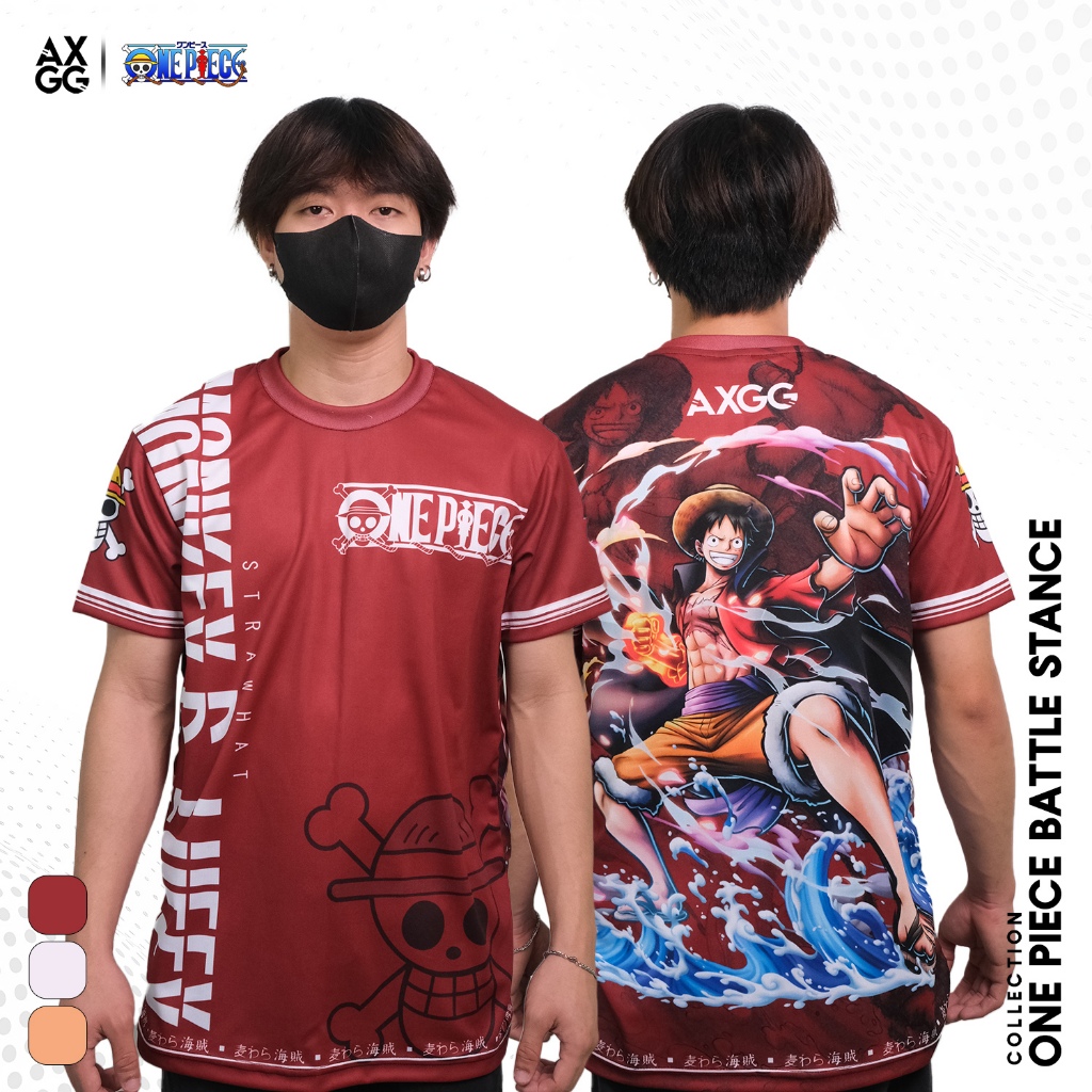 AXGG ' One Piece - Battle Stance ' Anime Shirt | Shopee Philippines