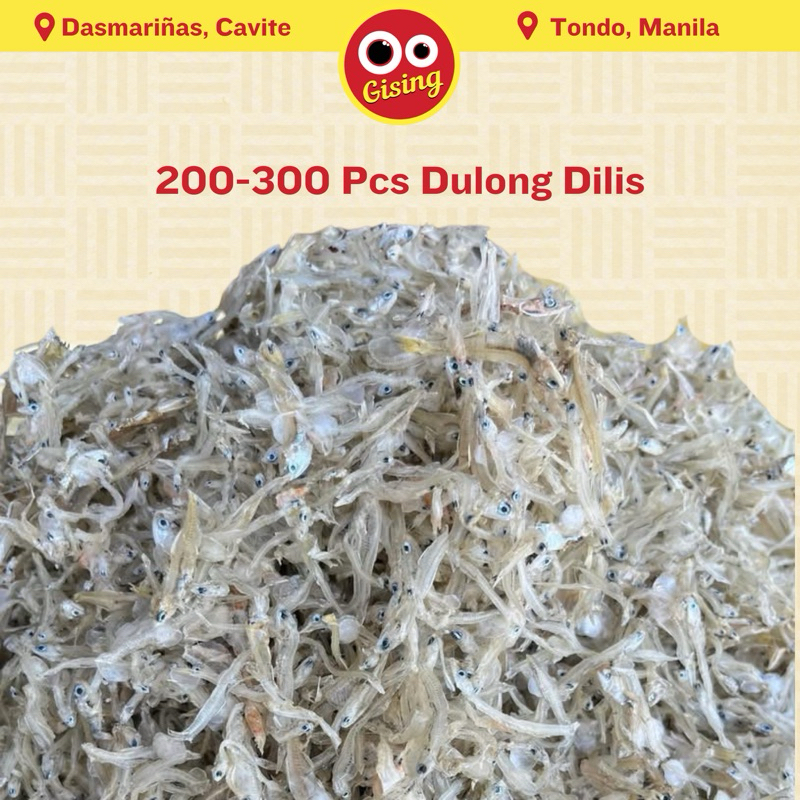 Premium Dilis Dulong Dried Fish Cebu - Fresh and Ideal for Filipino Meals ( in stand-up pouch ...