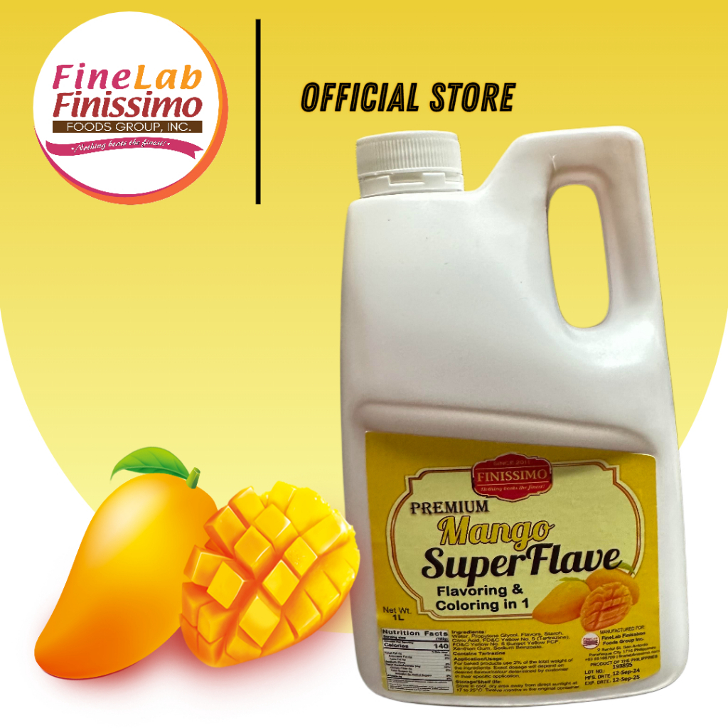 Finissimo SuperFlave Premium Mango 1L (Flavoring & Coloring) | Shopee ...