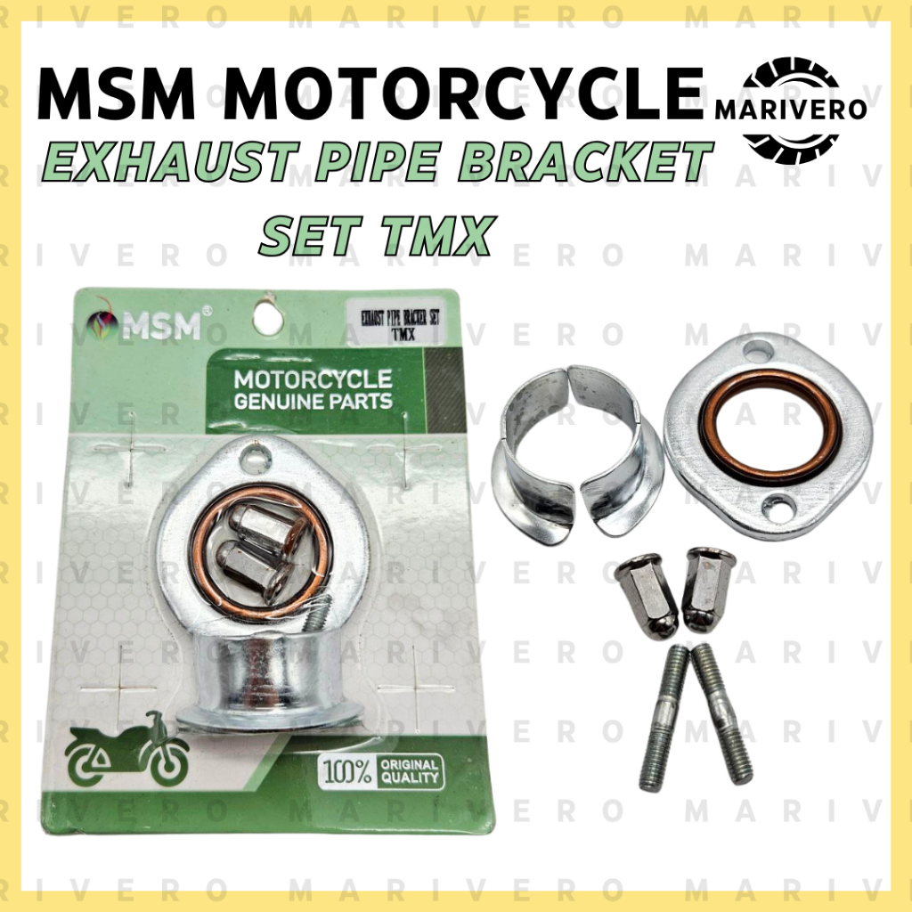 COD MSM Motorcycle Exhaust Pipe Bracket Set TMX High Quality Fast ...