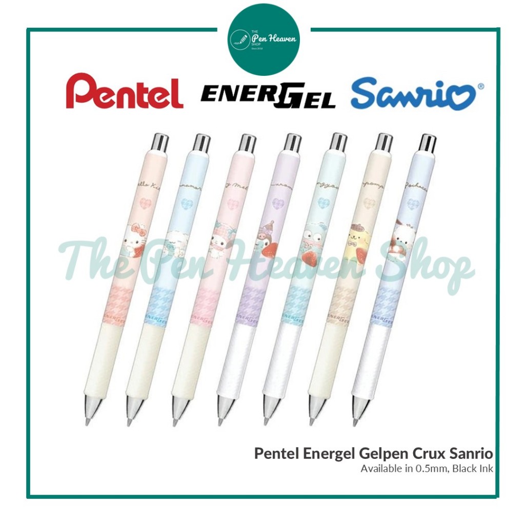 Pentel Energel Gelpen Crux Sanrio Characters/Fuwa Fuwa Latte | Shopee ...