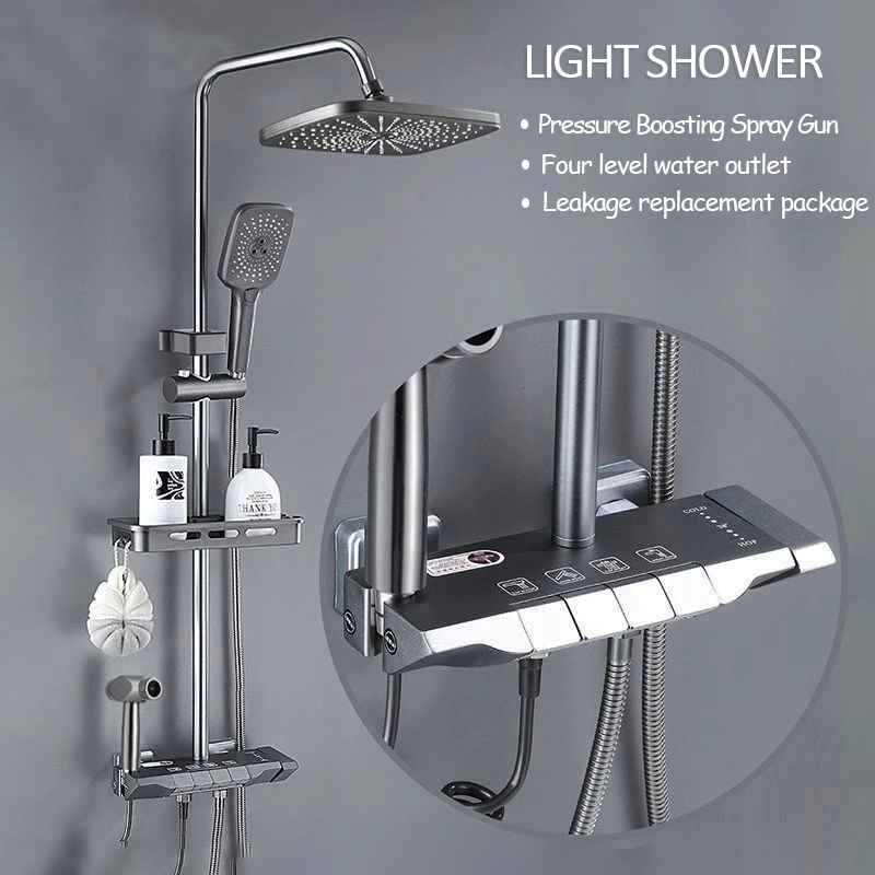 4 in 1 shower set hot and cold water shower set bathroom shower head ...