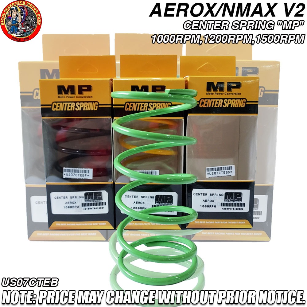 AEROX/NMAX V2 CENTER SPRING "MP" 1000RPM,1200RPM,1500RPM (US07CTEB ...