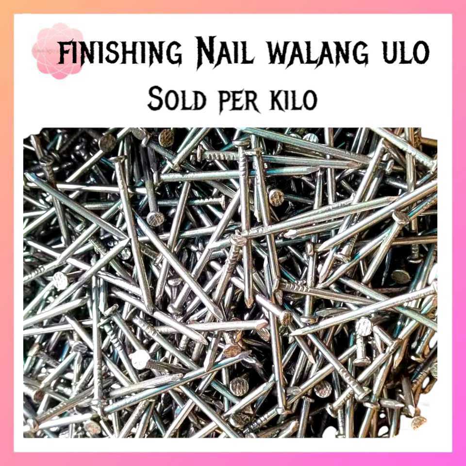 SOLD PER KILO) PAKO PER KILO FINISHING NAIL (WALANG ULO) | SIZE 1 INCH ...
