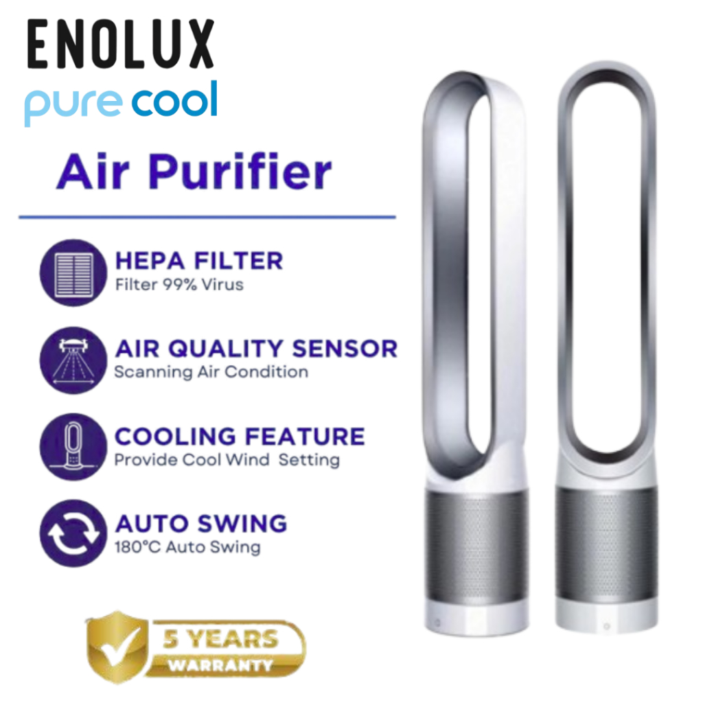 Air Purifier Cool ™ Purifier Fan TP07 Air Purifier Tower Fan with HEPA Filter | Shopee Philippines