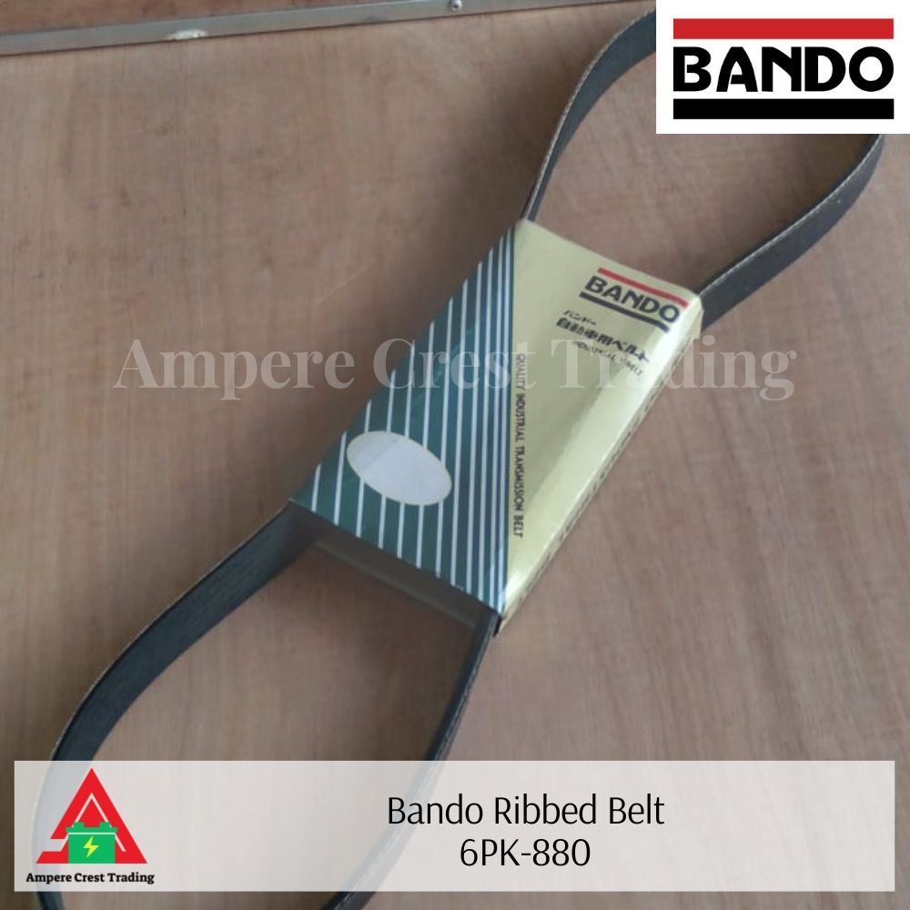 Bando Ribbed Belt 6PK-880 Nissan Bluebird 2.0L CA20 Engine 6PK880 ...
