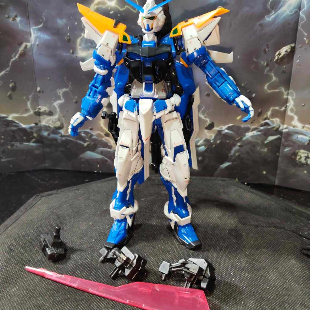 Gundam MG Astray Blue Frame 1/100 Built | Shopee Philippines