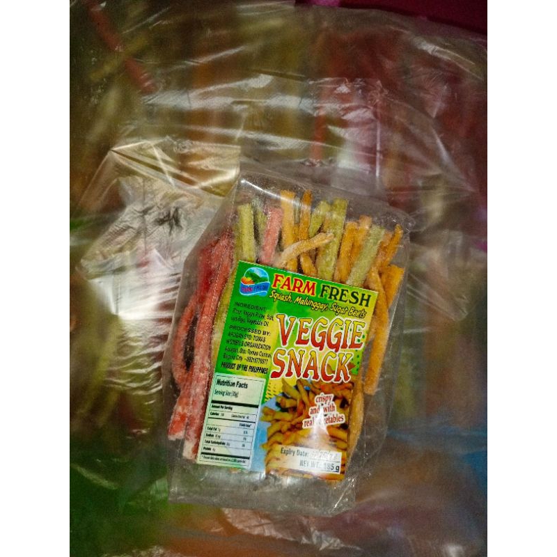 veggie sticks snack (10packs) cheese and sour cream flavor | Shopee ...