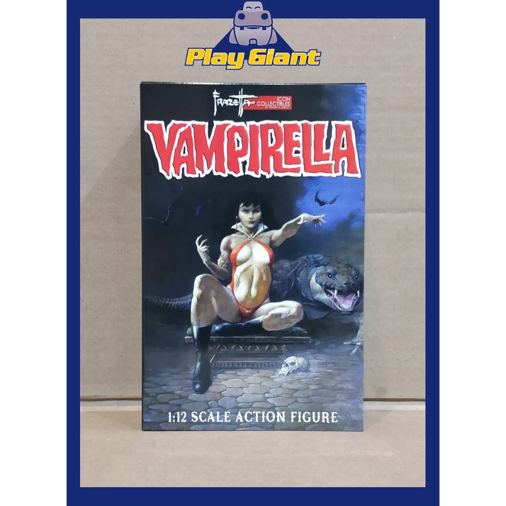 Frazettagirls Vampirella 1/12 Action Figure | Shopee Philippines
